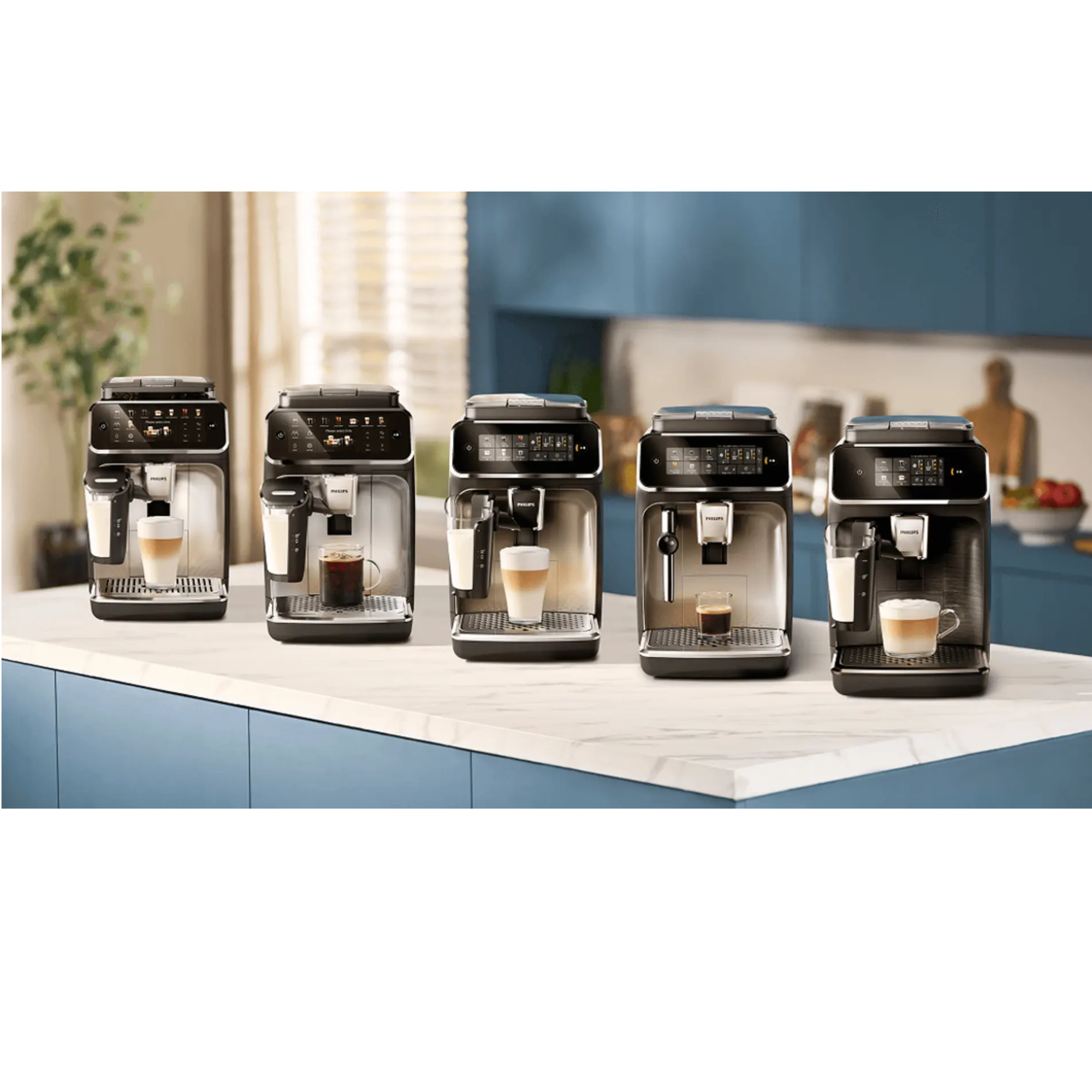 Fully automatic coffee machines for effortless café-quality coffee at home.