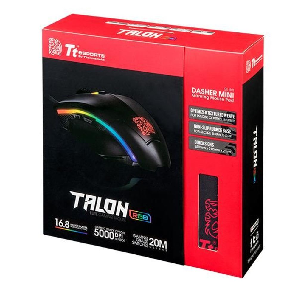 TTE-MOTALON-ELITE - Tt eSports by Thermaltake TALON ELITE RGB Gaming ...