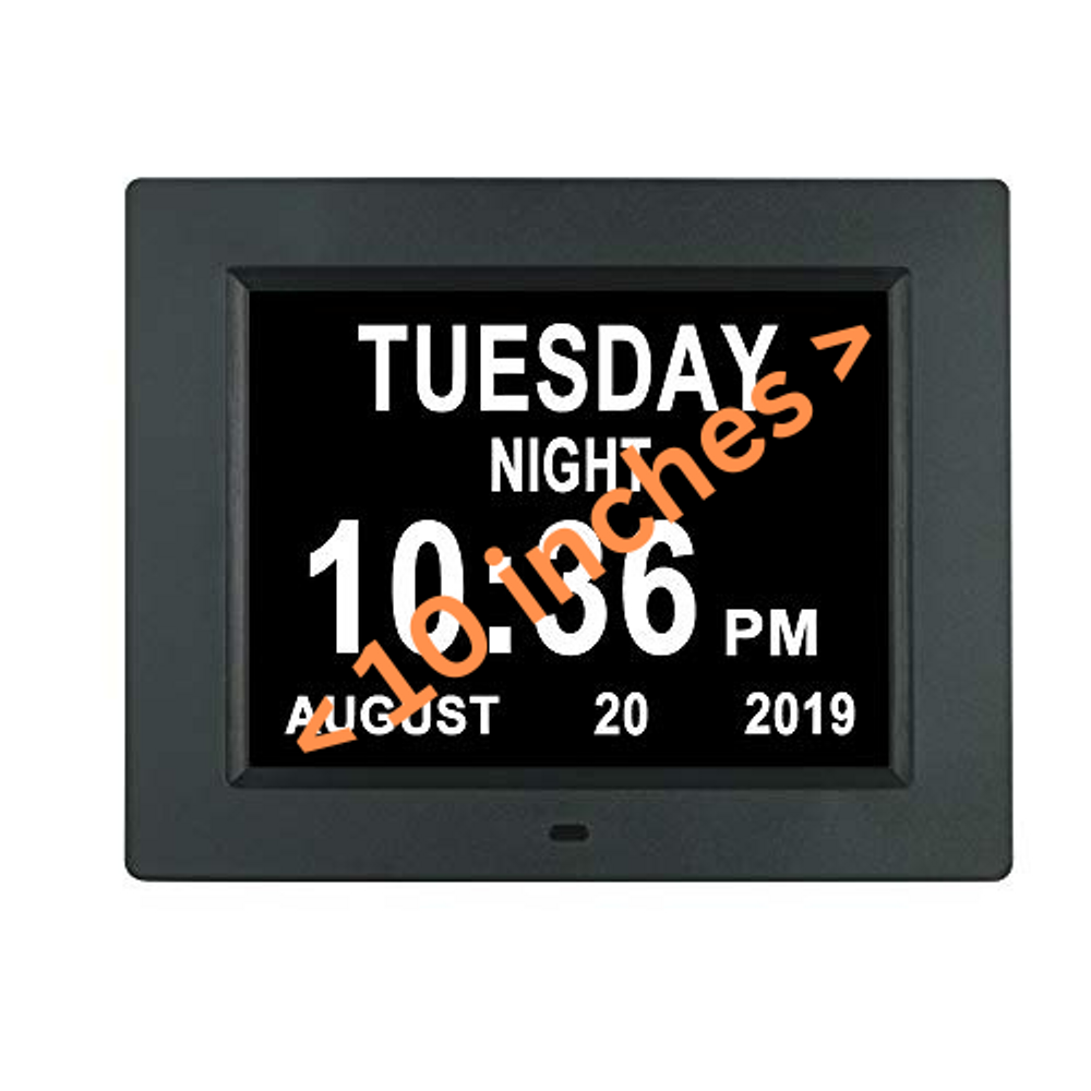10" Digital Calendar Day Clock - for Dementia and Alzheimer’s Patients ...