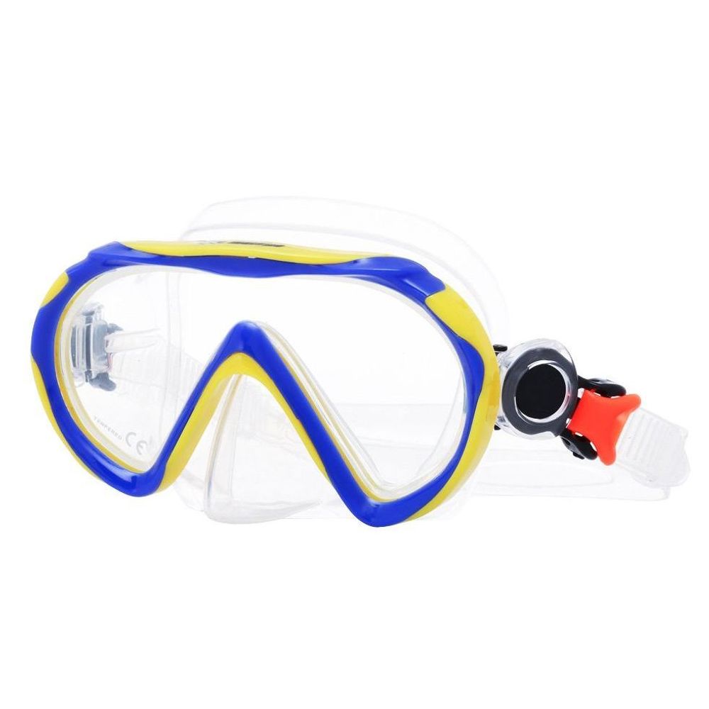 Immersed Waterborne Junior Dive Mask Blue/Yellow