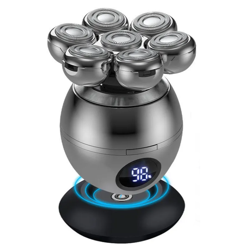 7 Head Electric Shaver for Men - Advanced 7D Floating Cutter, IPX5 Wat