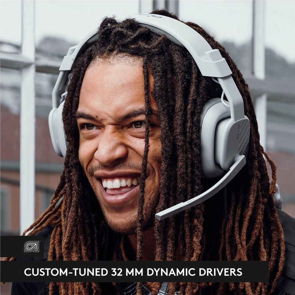 Logitech G Astro A10 Gen 2 Headset for PC (Ozone/Grey)