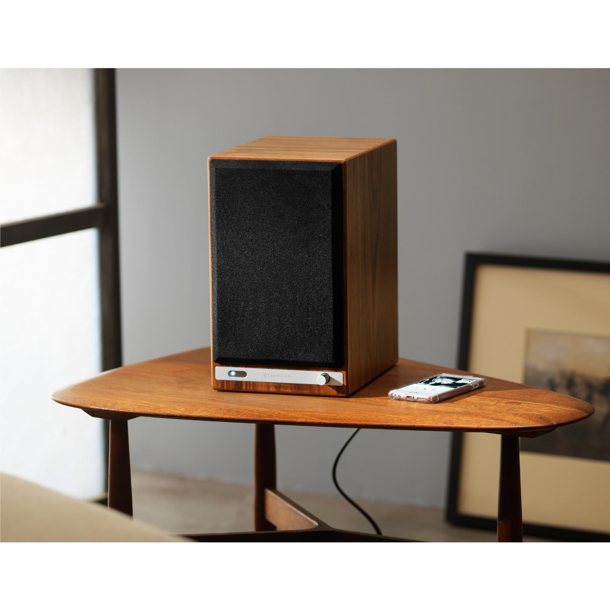 Audioengine HD6 Wireless Speakers (Walnut)