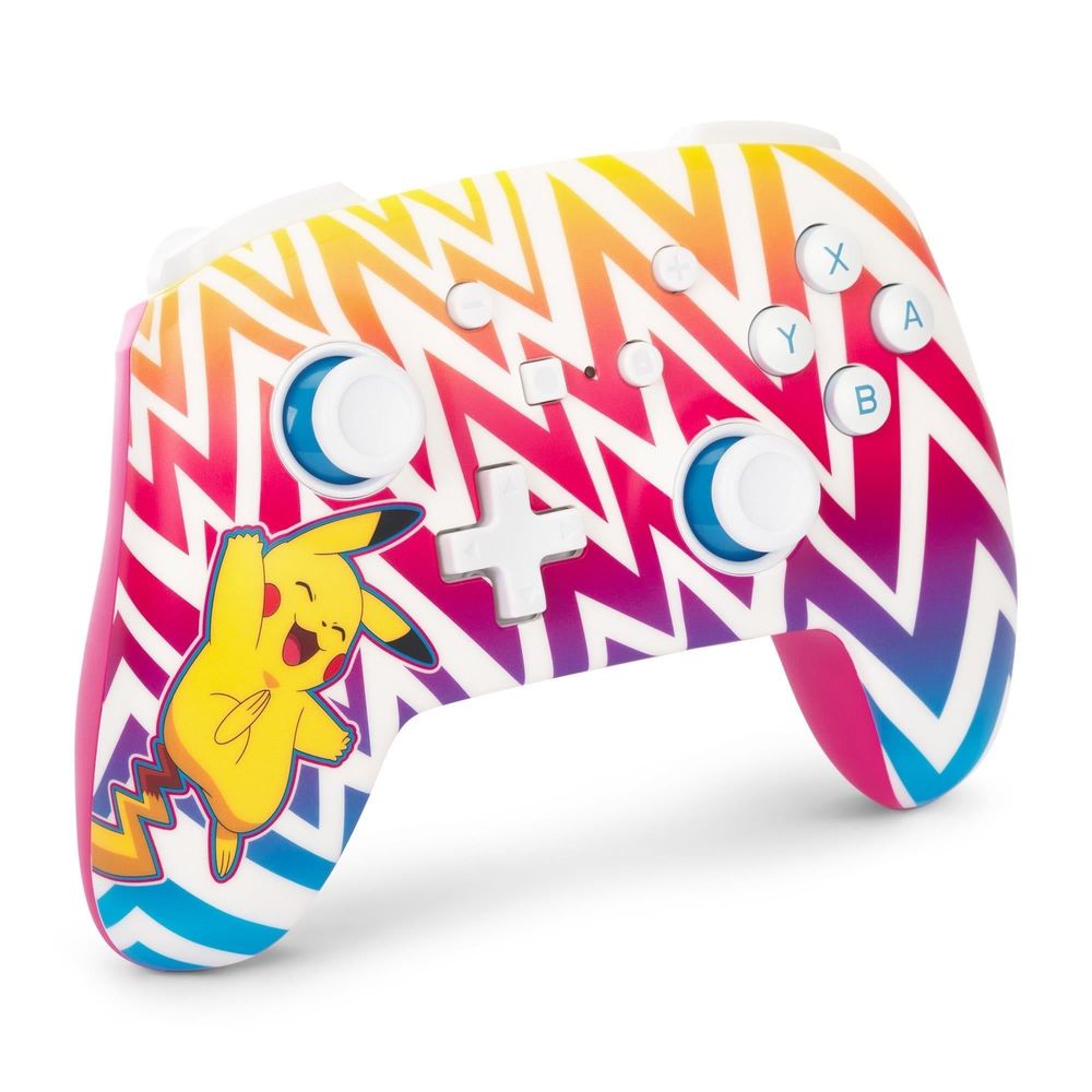 PowerA Enhanced Wireless Controller for Nintendo Switch (Pikachu Vibra