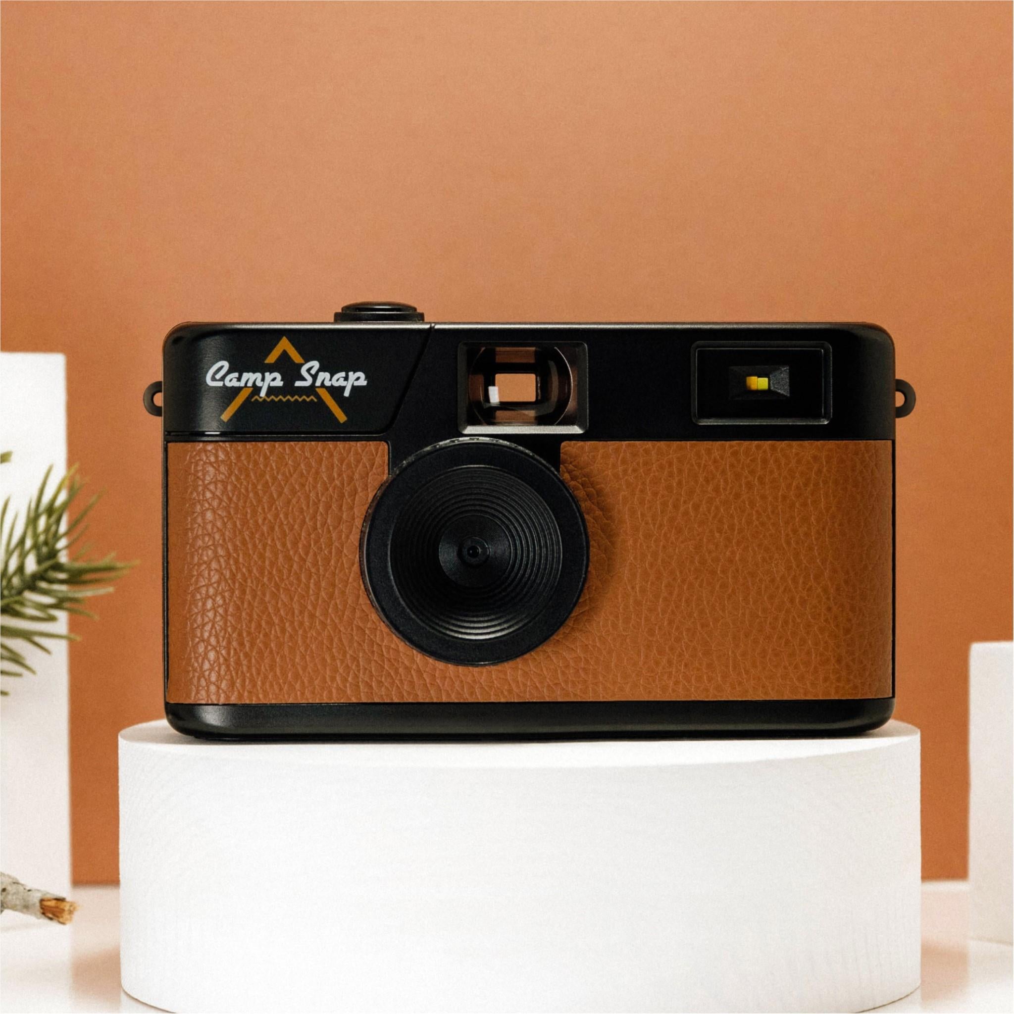Camp Snap Digital Compact Camera (Brown)