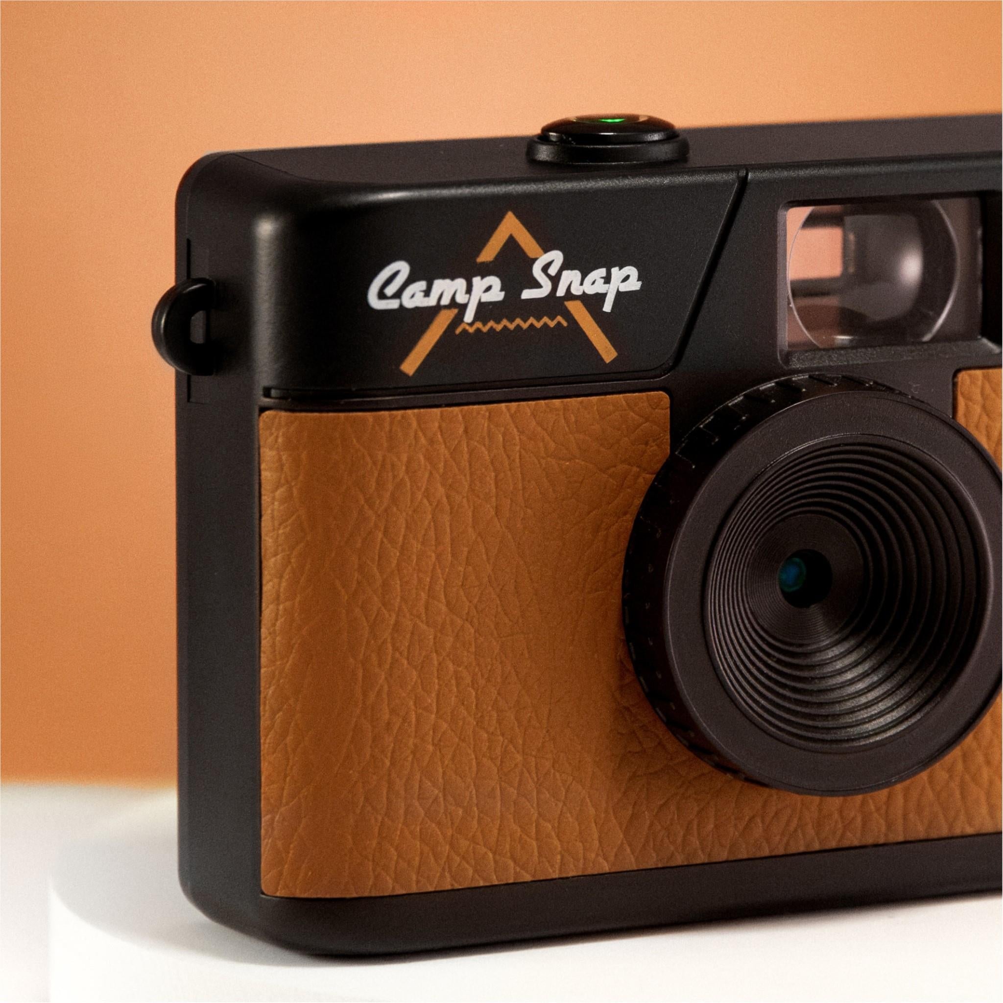 Camp Snap Digital Compact Camera (Brown)
