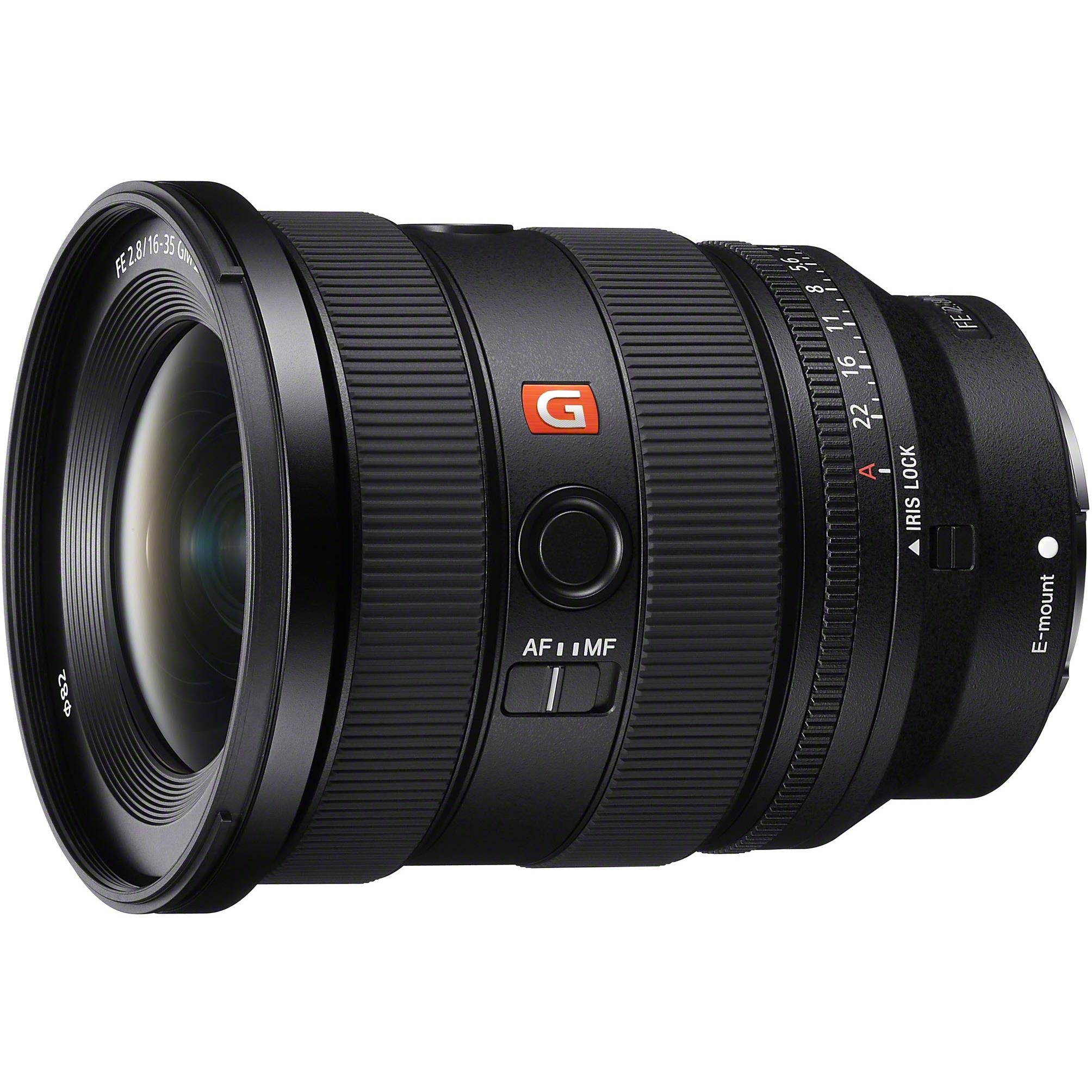 Sony SEL1635GM2 FE 16-35mm F2.8 GM II Wide-Angle Zoom Camera Lens