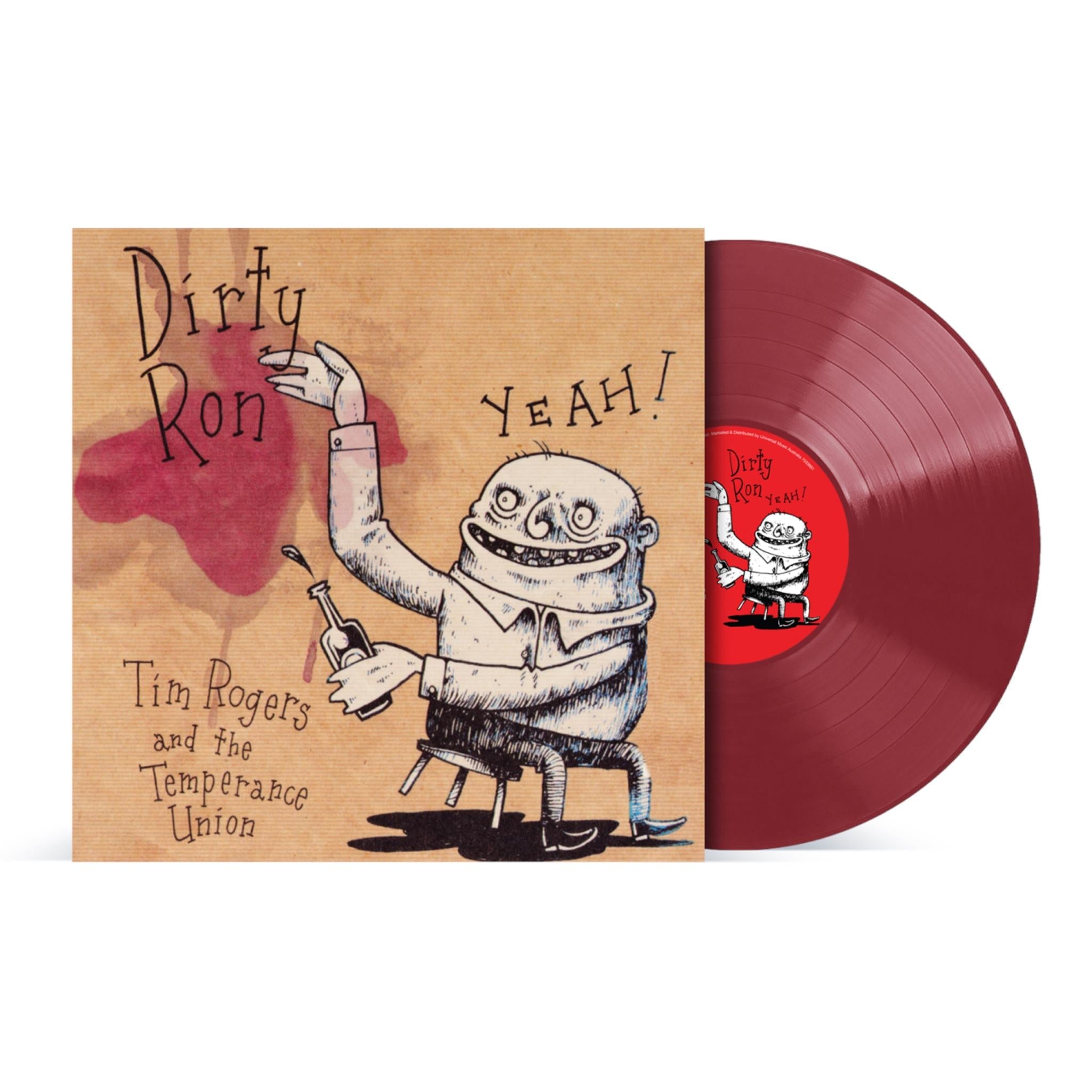 Dirty Ron (Oxblood Vinyl Reissue) - By:Tim Rogers | TECH SUPPLY SHED