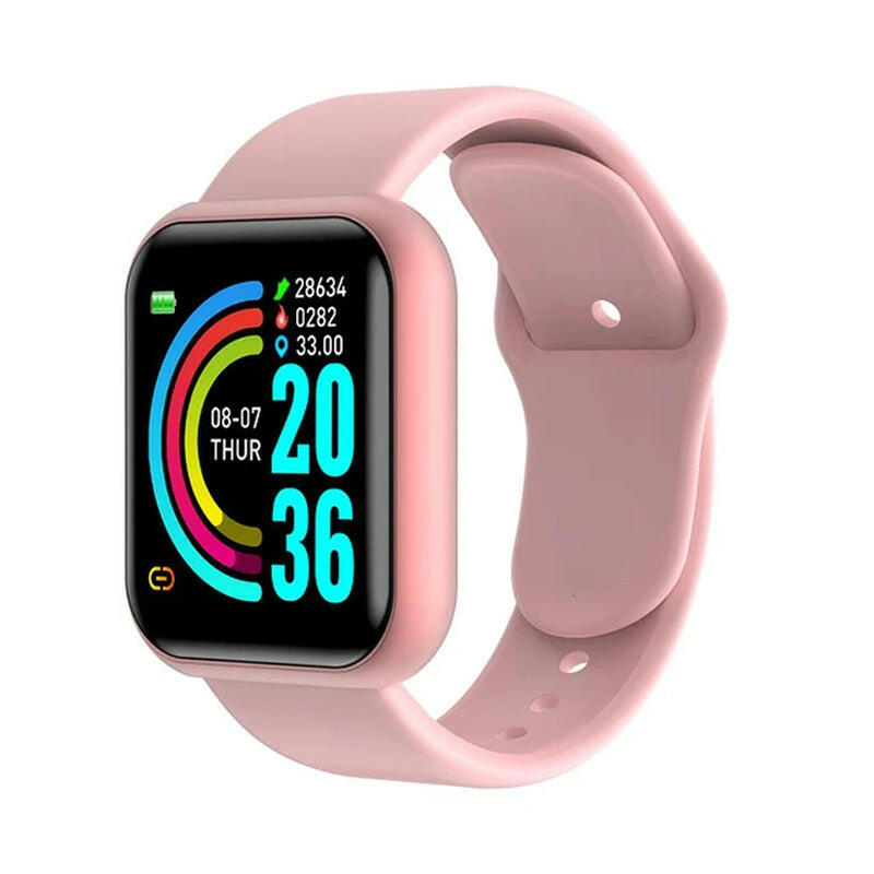 Waterproof Smart Watch for Women and Men - Electronic Fitness Tracker