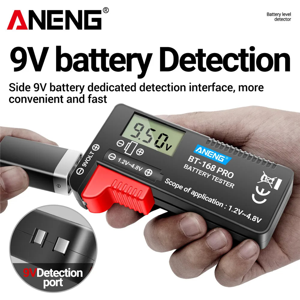 ANENG BT-168 PRO Digital Battery Tester: Accurate Capacity Assessment