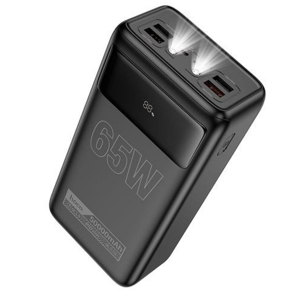 65W PD+QC Power Bank with LED % Display & Torch Light (50000mAh) – DB8