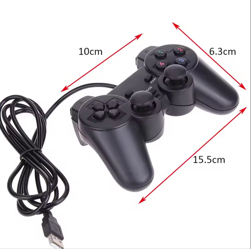 USB Wired Gaming Controller for PC & Laptop – Windows Gamepad